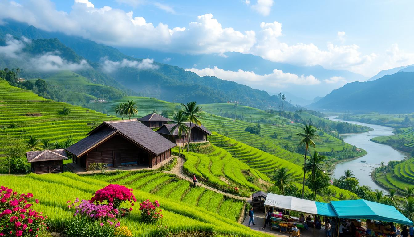 Pesona Alam Desa Wisata Terbaik di Indonesia